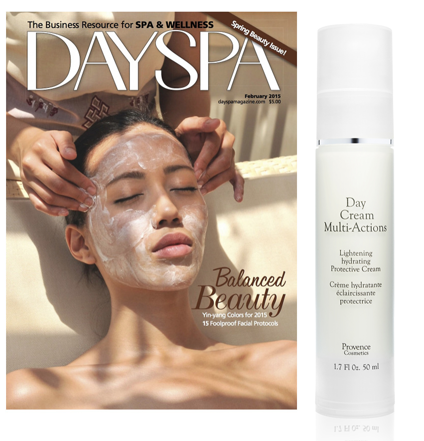 DAY CREAM MULTI-ACTIONS SEEN IN DAYSPA MAGAZINE - Provence Cosmetics ...