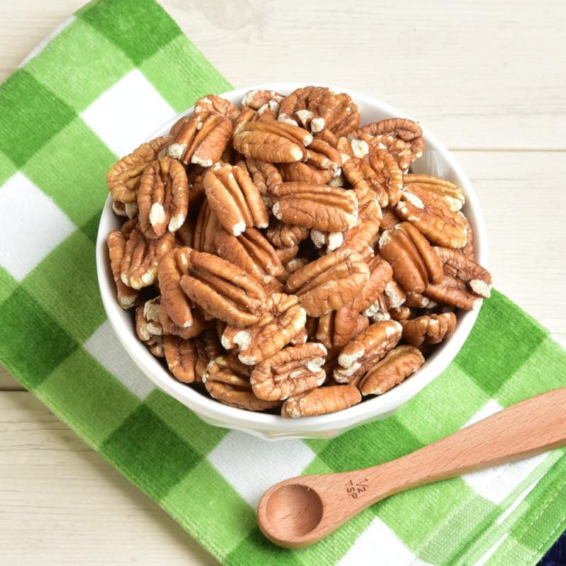 No-Salt Toasted Pecans - for Snacking or Baking