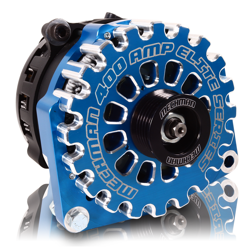 400 Amp Elite Series Alternator For 88-95 GM Truck (Blue)