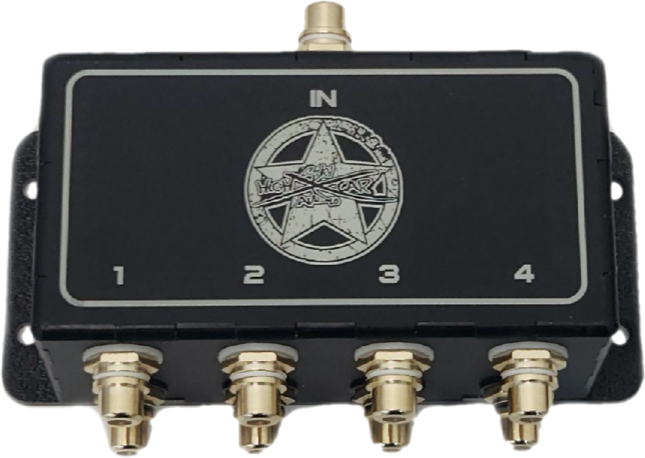 SHCA Premium 1 to 4 RCA Distribution block
