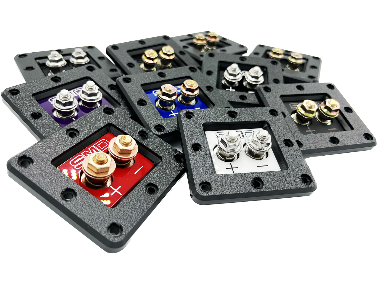 Steve Meade Designs SMD 1-Channel Round Speaker Terminal With Grade 8 ...