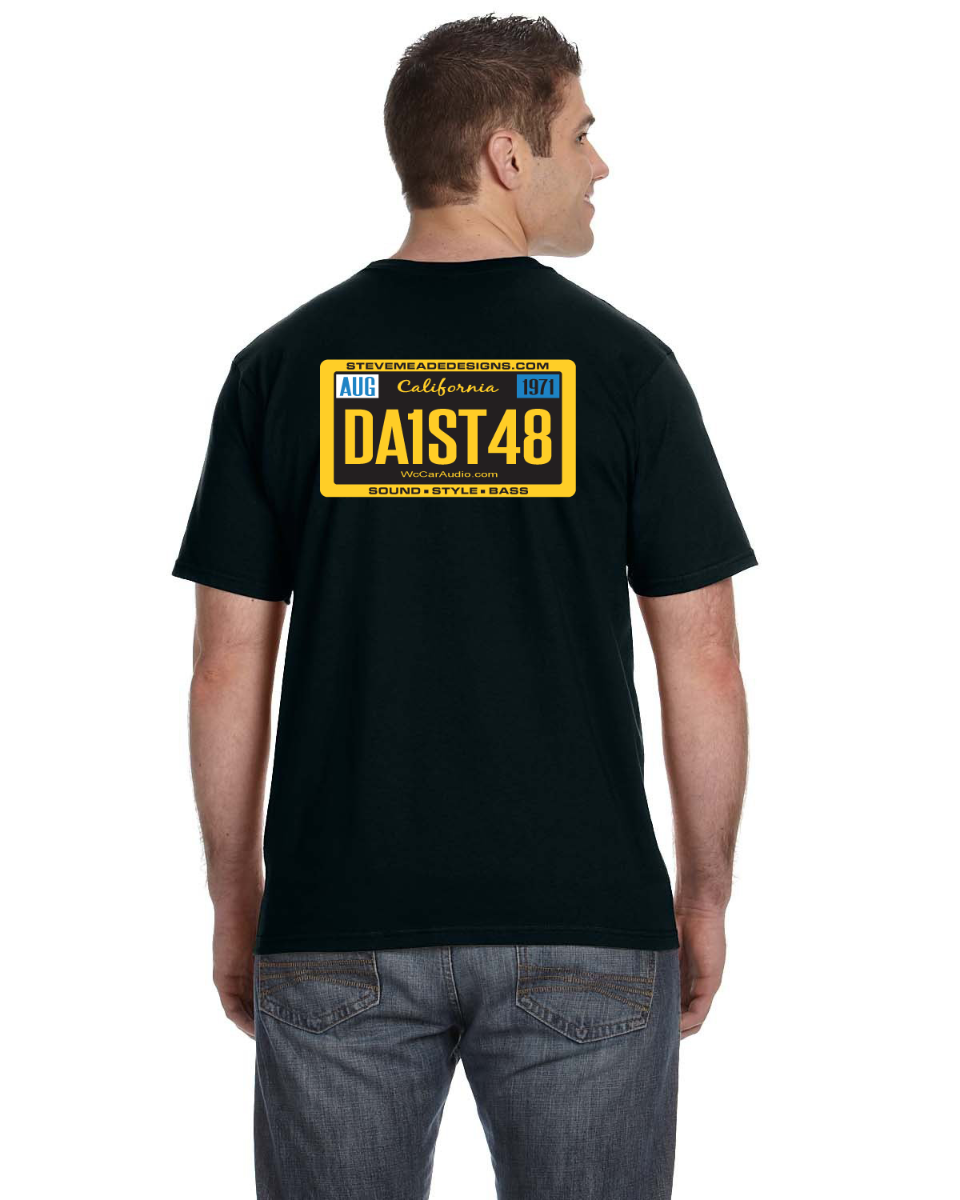 DA1ST48 License Plate T-Shirt