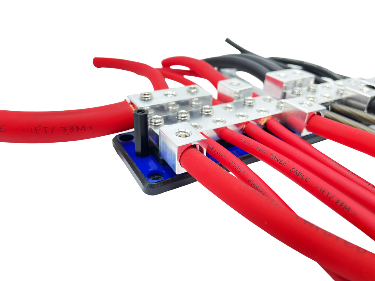 SMD Triple LRC Adapter Block - (3) 8 Gauge to (3) 4 Gauge