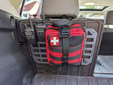 Small Seat Back Molle Panel