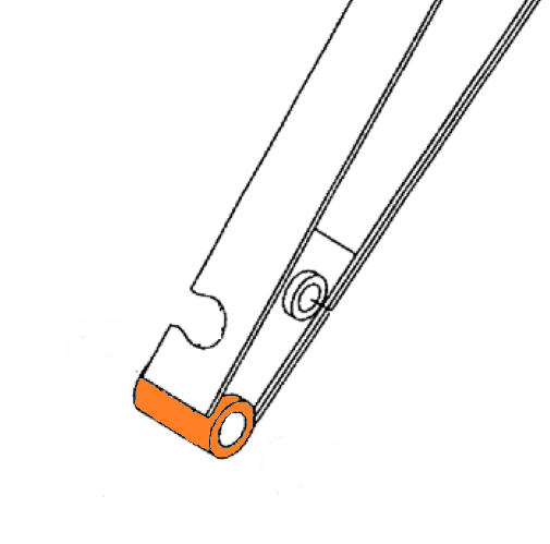 Boss - Dipper / Arm Boss for John Deere 230LC Excavators | Bushings ...