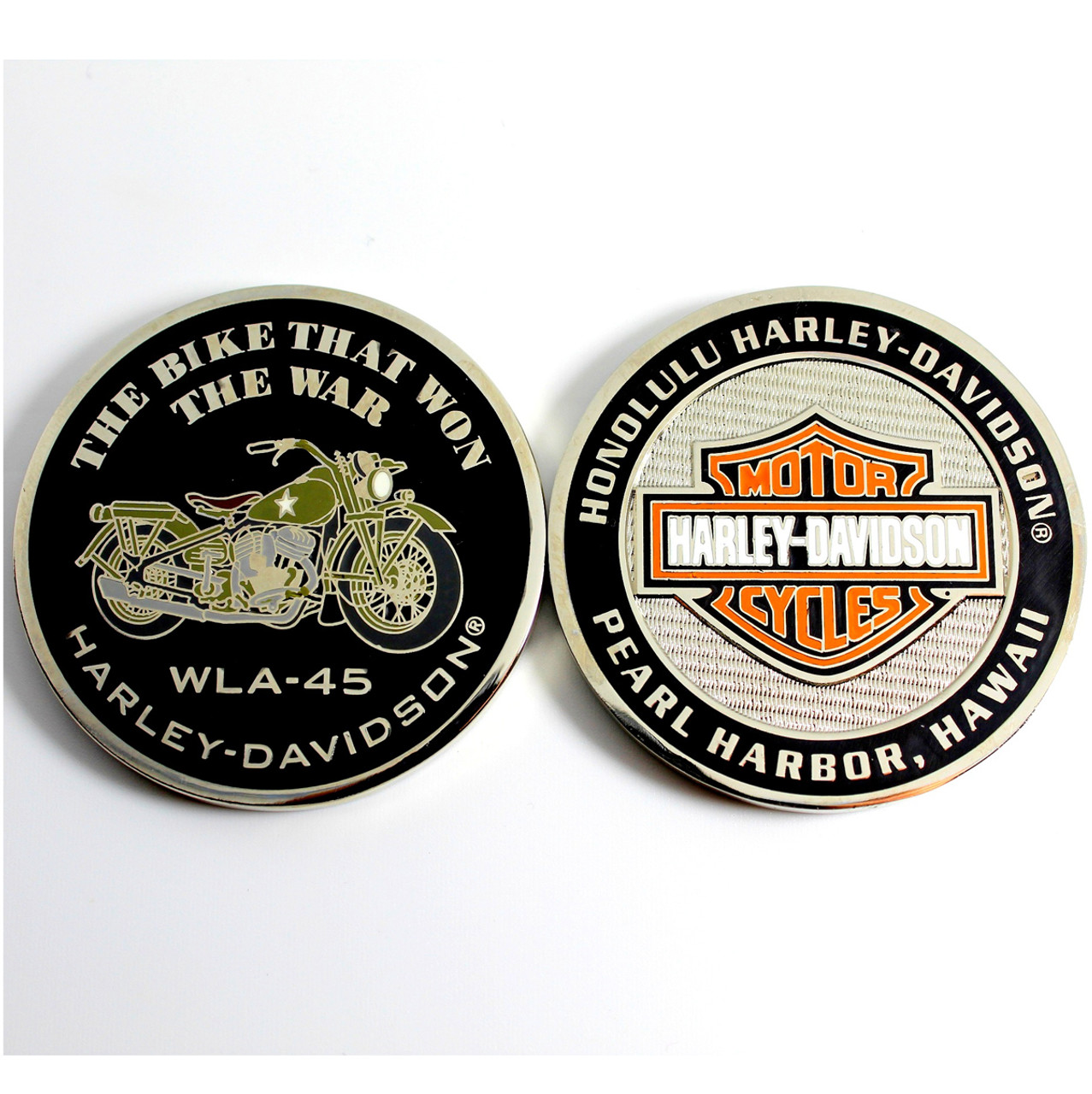 Harley-Davidson Hawaii Exclusive Challenge Coins - Set of 4