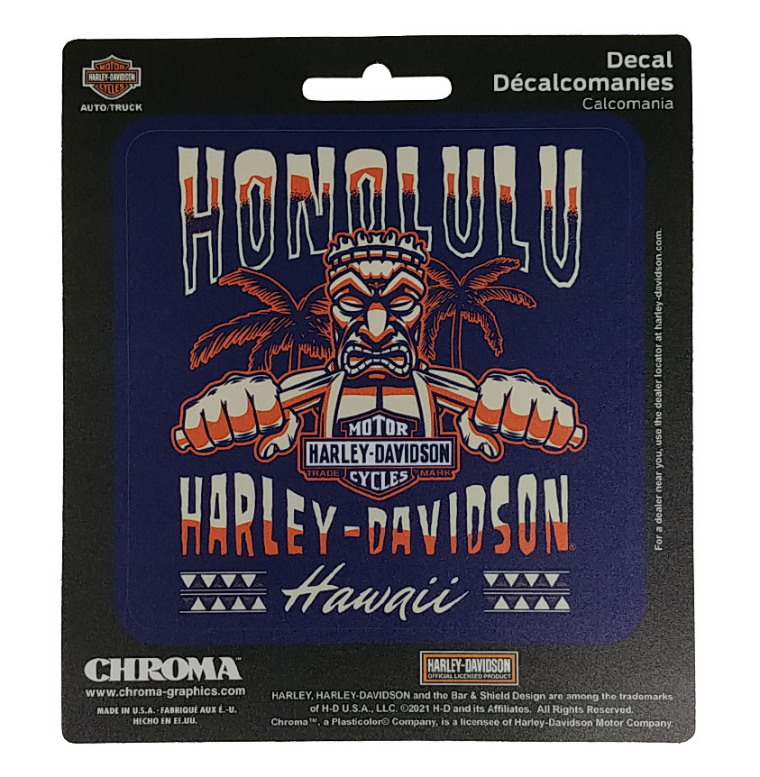 Harley-Davidson Tiki Ride Decal