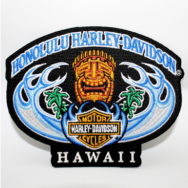 Harley-Davidson Tiki Wave Patch