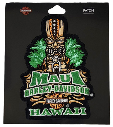 Harley-Davidson Maui Tiki Guy Patch
