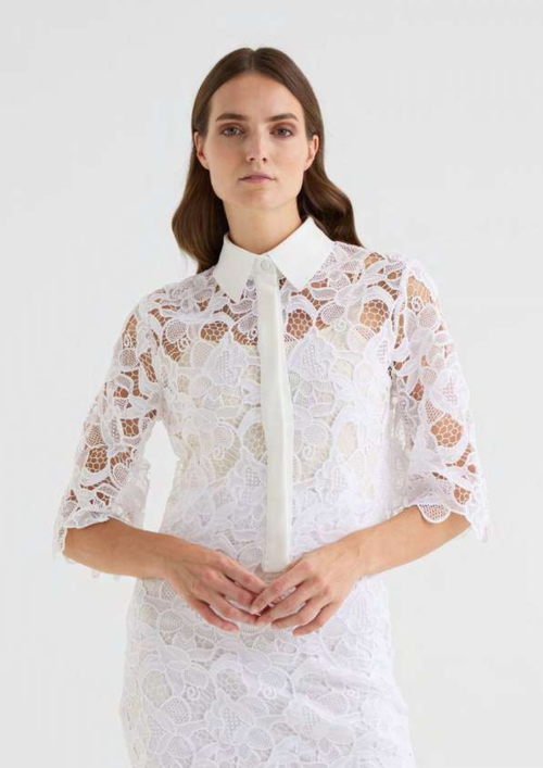 Chiara Boni La Petite Robe Euryd Lace-A Top