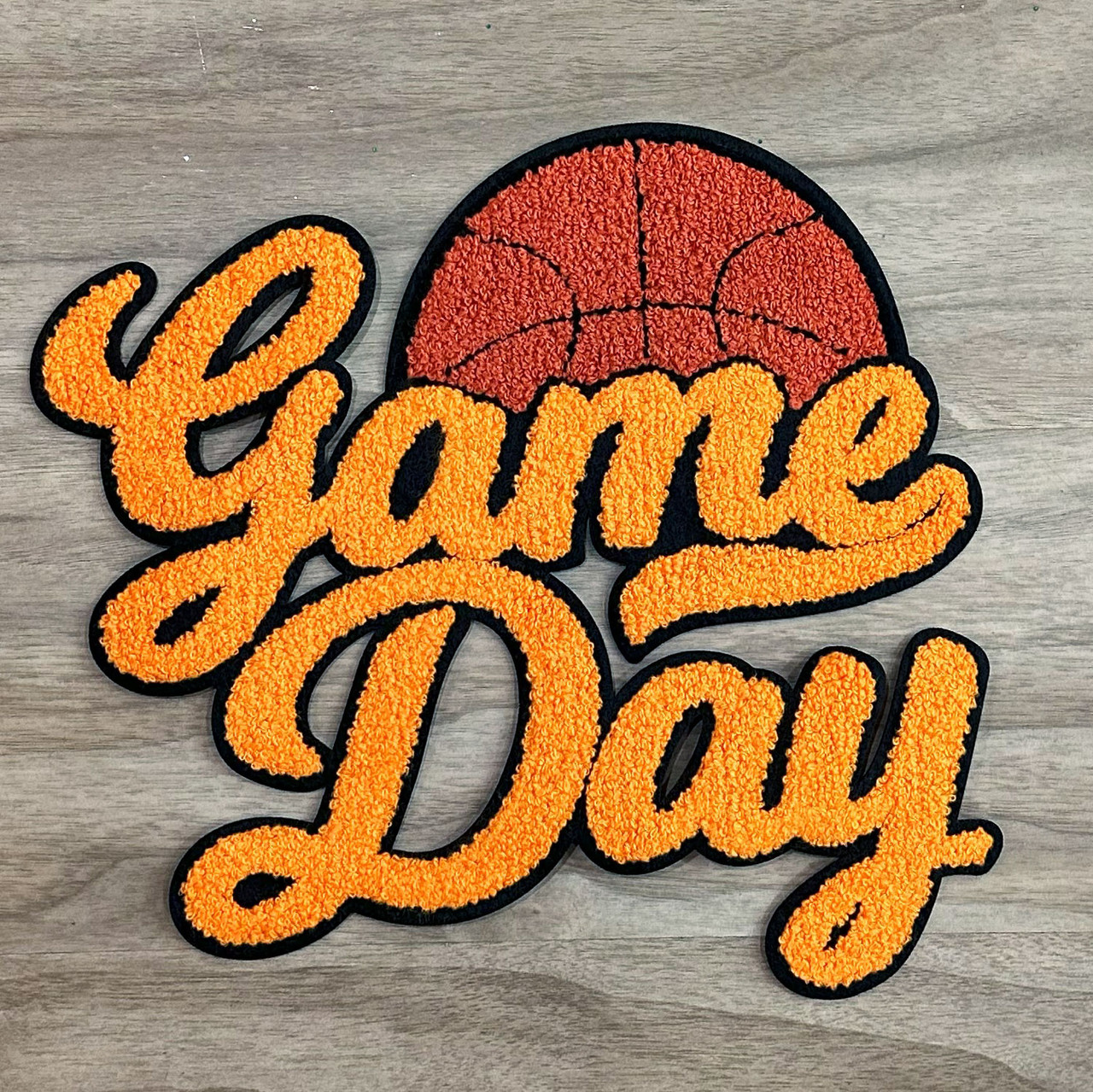 Basketball ROYAL Game Day Chenille Patch