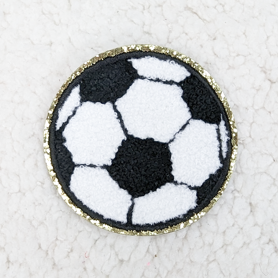 Chenille & Leather - Sports Patches - Soccer Patches - Trendy Transfers