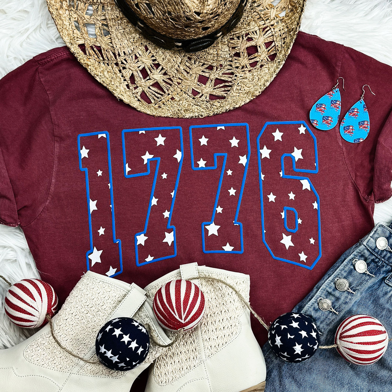 USA PUFF Screen Print Heat Transfer | Trendy Transfers