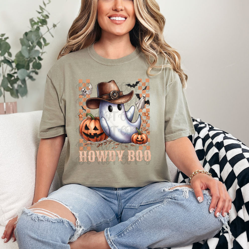 Howdy Western Bow DTF Heat Transfer