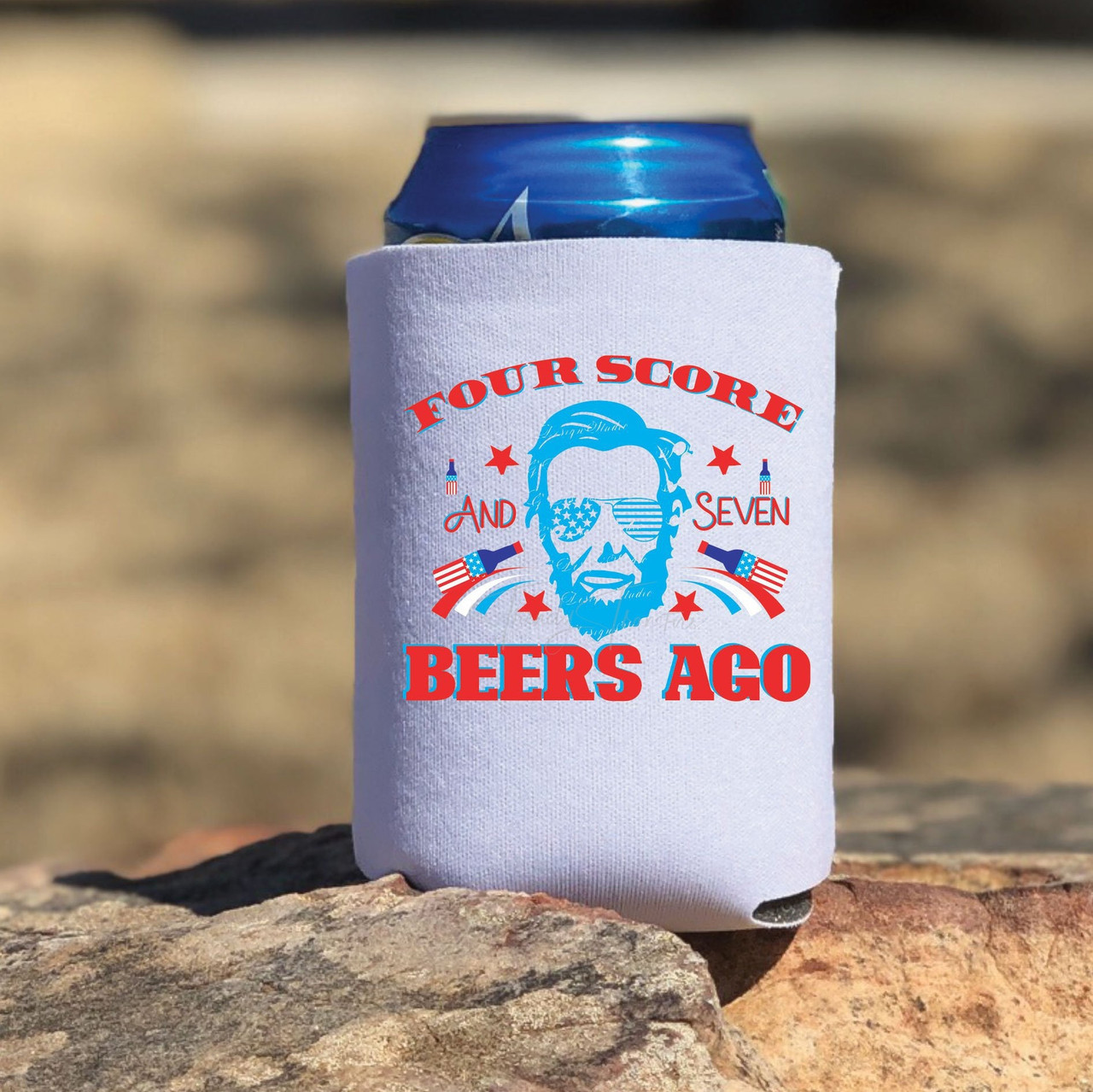 Four Score And Seven Beers Ago DTF Heat Transfer