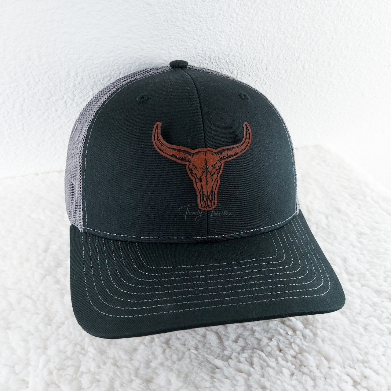 Cattle Tag Leather Patch