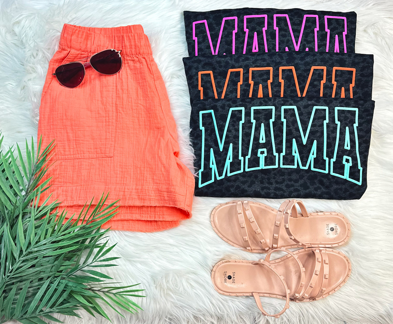 Oraqnge Mama PUFF Screenprint Transfer