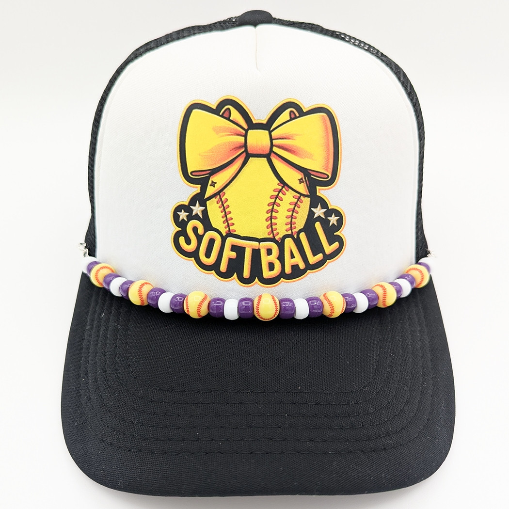 Custom Colors Softball Hat Chain