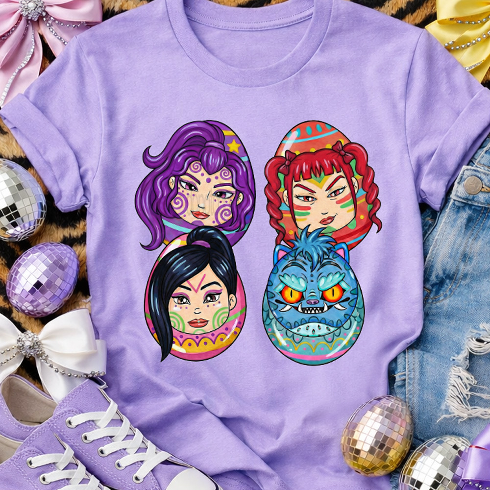 KPop Easter Eggs DTF Heat Transfer
