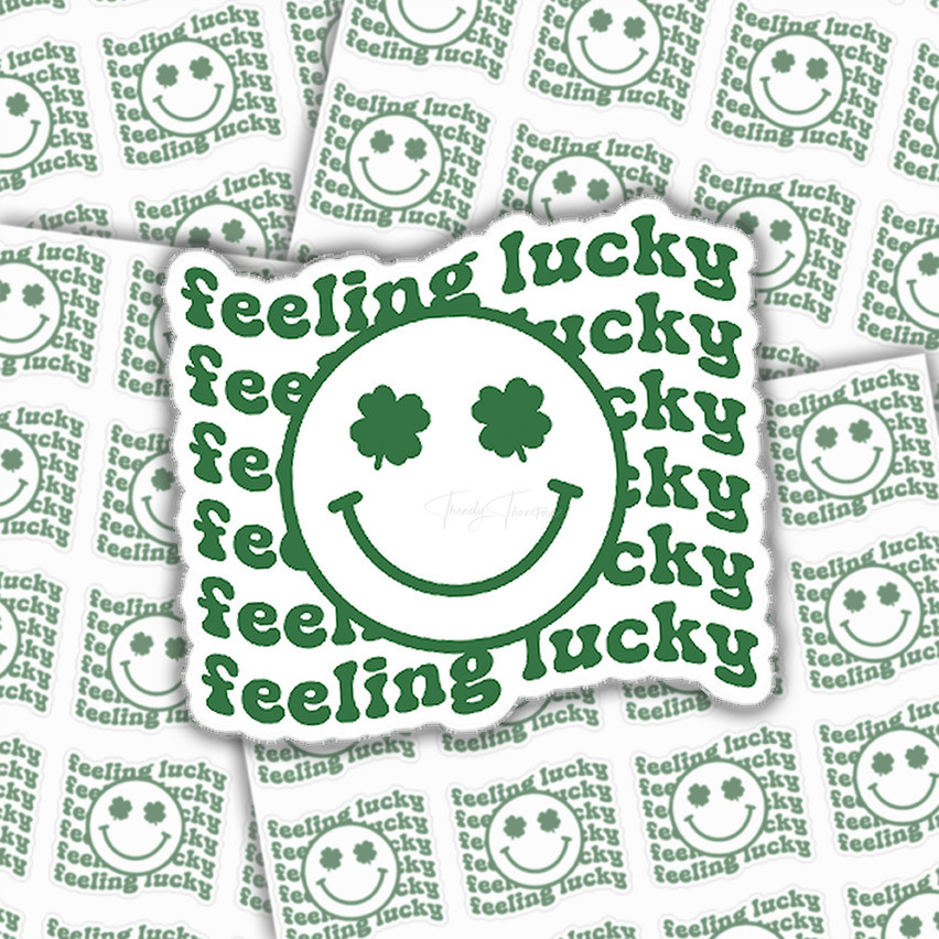 Feeling Lucky Sticker Sheet - Trendy Transfers