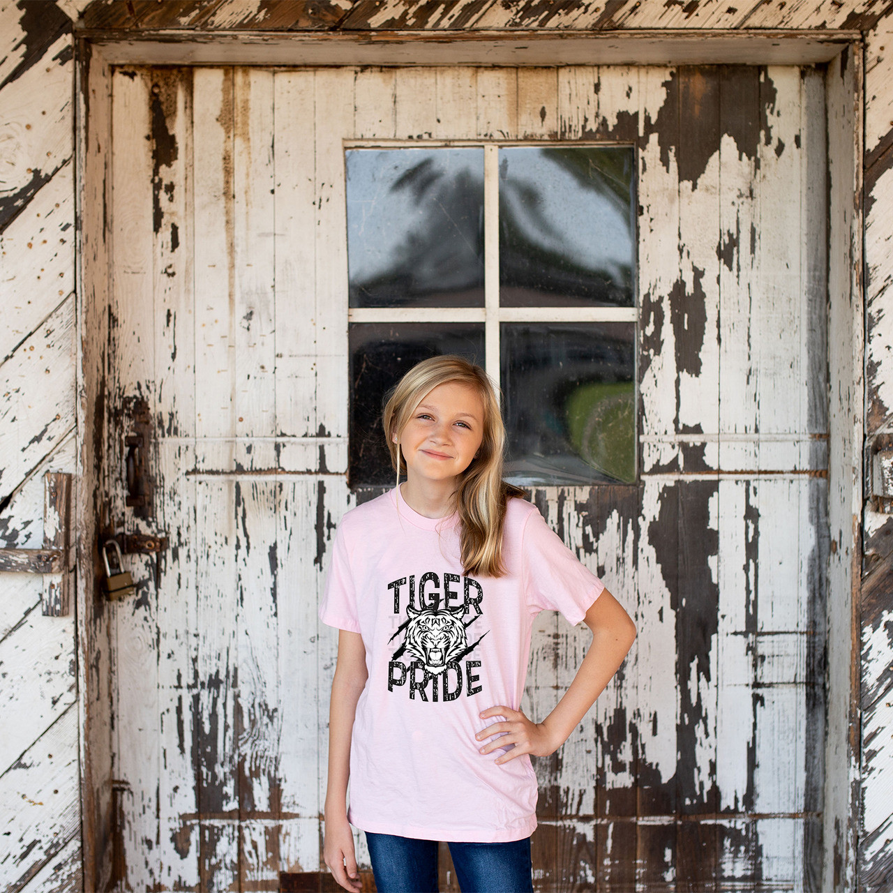 Tiger Pride #3 Direct To Film transfer