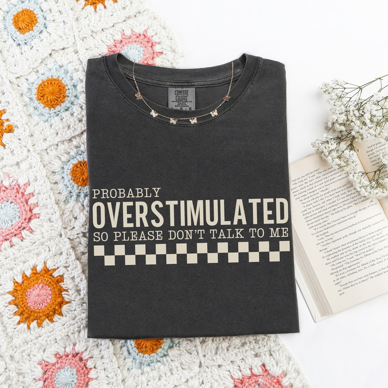 Probably Overstimulated CREAM DTF Heat Transfer