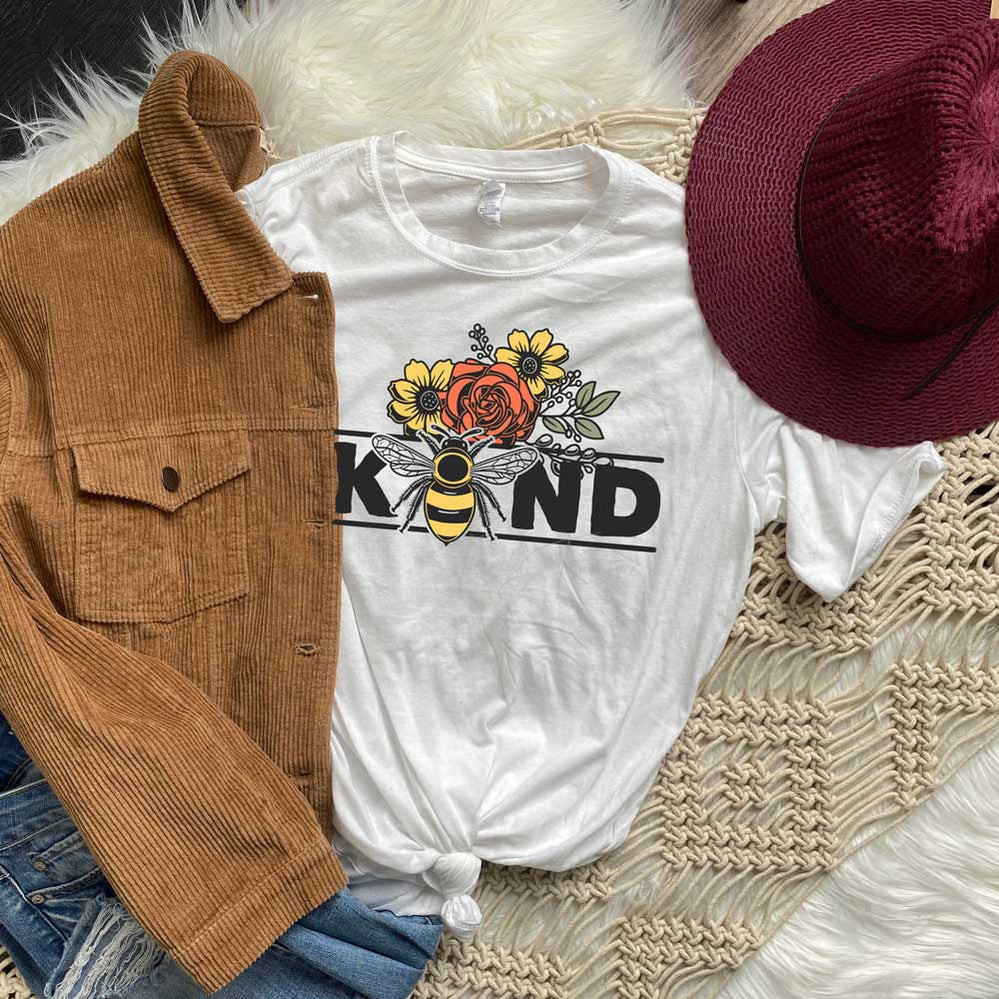 Always Be Kind Screen Print Heat Transfer - Trendy Transfers