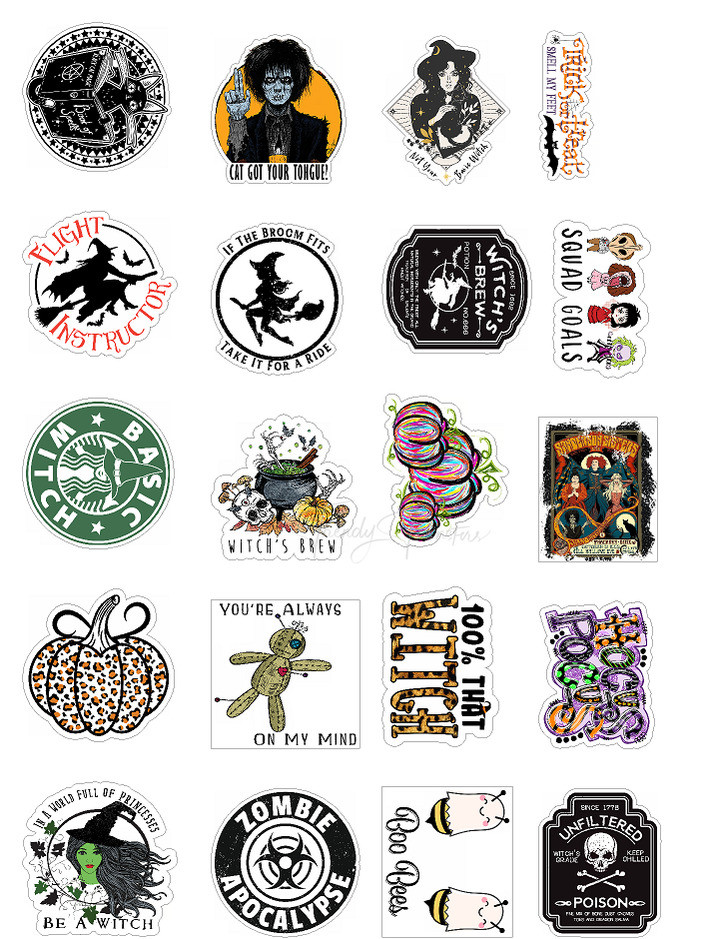 Yellowstone Set Variety Pack Sticker Sheet - Trendy Transfers