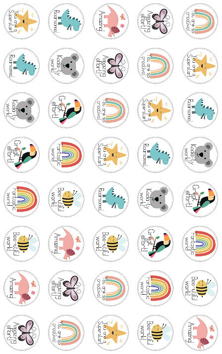 Vinyl Stickers - Variety Packs - Trendy Transfers