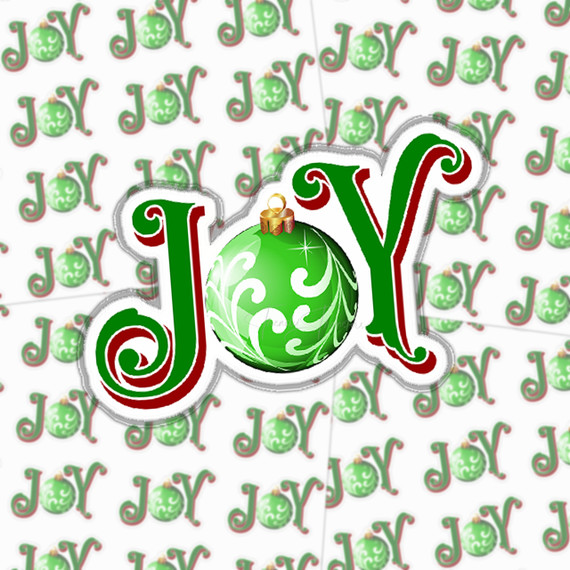 Handmade With Joy Packaging Sticker Sheet - Trendy Transfers