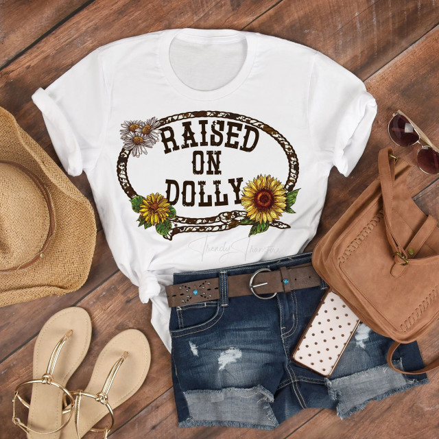 Raised On Dolly Sublimation Transfer - Trendy Transfers