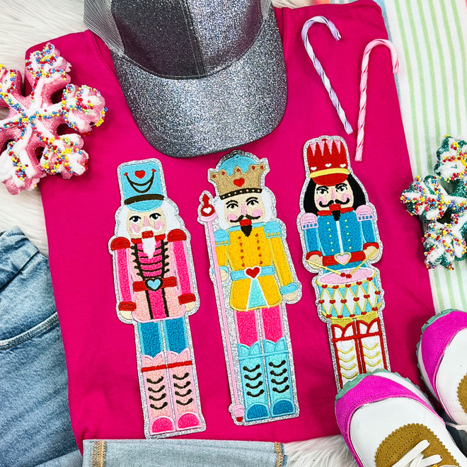 Nutcracker (NEW COLORS) Chenille Embroidered Patch BUNDLE