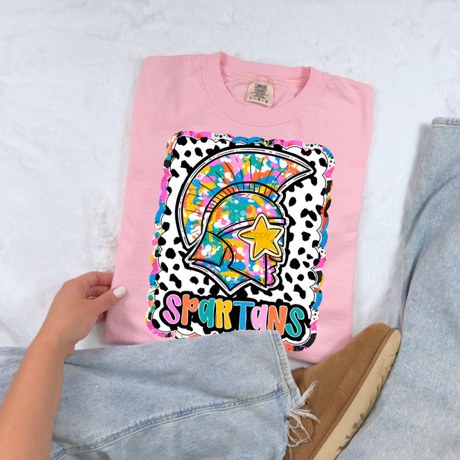 Dotted Graffiti Mascot DTF Heat Transfer