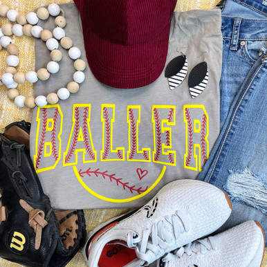 Softball Baller Puff Screen