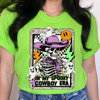 In My Spooky Cowboy Era DTF Heat Transfer
