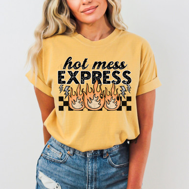 Hot Mess Express DTF Heat Transfer