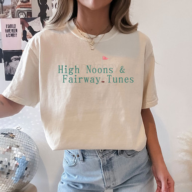 High Noons & Fairway Tunes DTF Heat Transfer