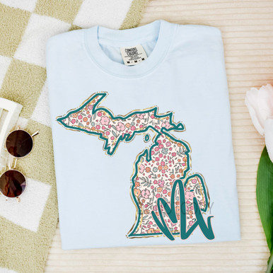 MI Spring Floral DTF Heat Transfer