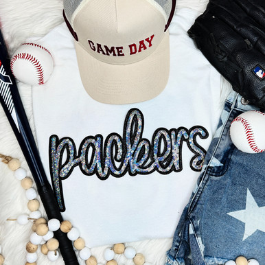 Packers Sequin Patch