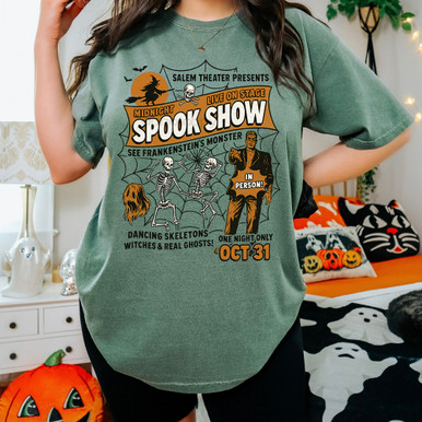 Midnight Spook Show DTF Heat Transfer