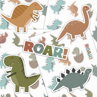 Kids Dinosaur Variety Pack Stickers