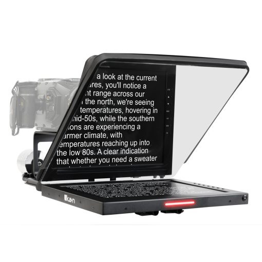 IKAN HIGH BRIGHT 15″ SDI TELEPROMPTER W/ BUILT-IN TALLY LIGHT - Berger ...