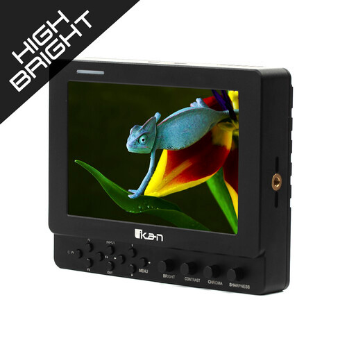 IKAN ikan VXF7 7" HDMI/SDI High-Brightness On-Camera Monitor with Tally ...