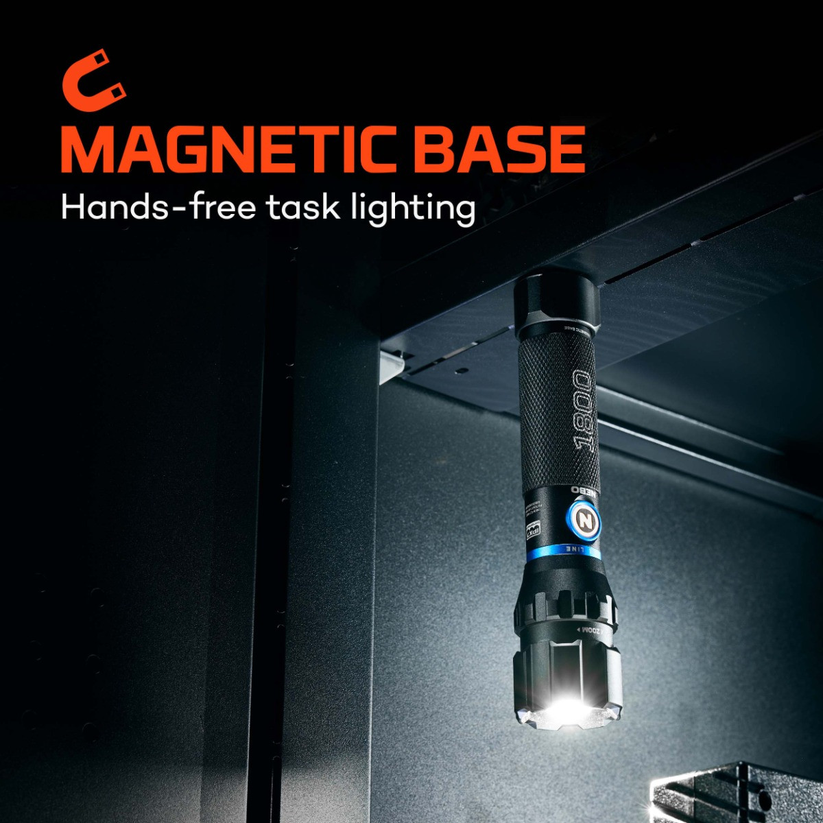 NEBO BLUELINE 1800 Flex Flashlight - Berger Brothers