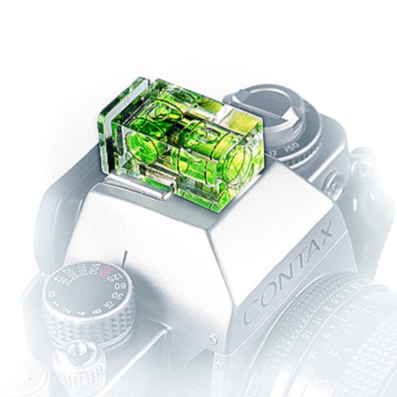 Hot Shoe Bubble Level, Double Axis Level