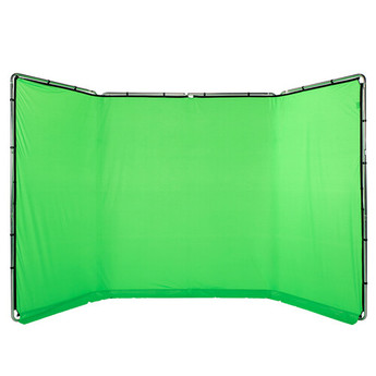 Savage Wide Surround Background (Chroma Green, 13') - Berger Brothers