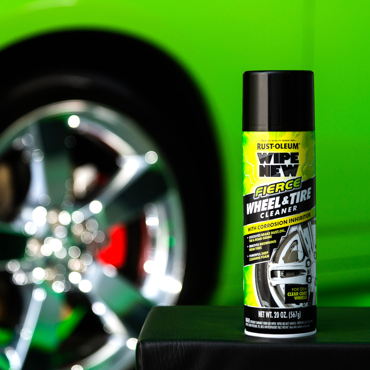 Fierce Wheel & Tire Cleaner - Rust-Oleum Wipe New