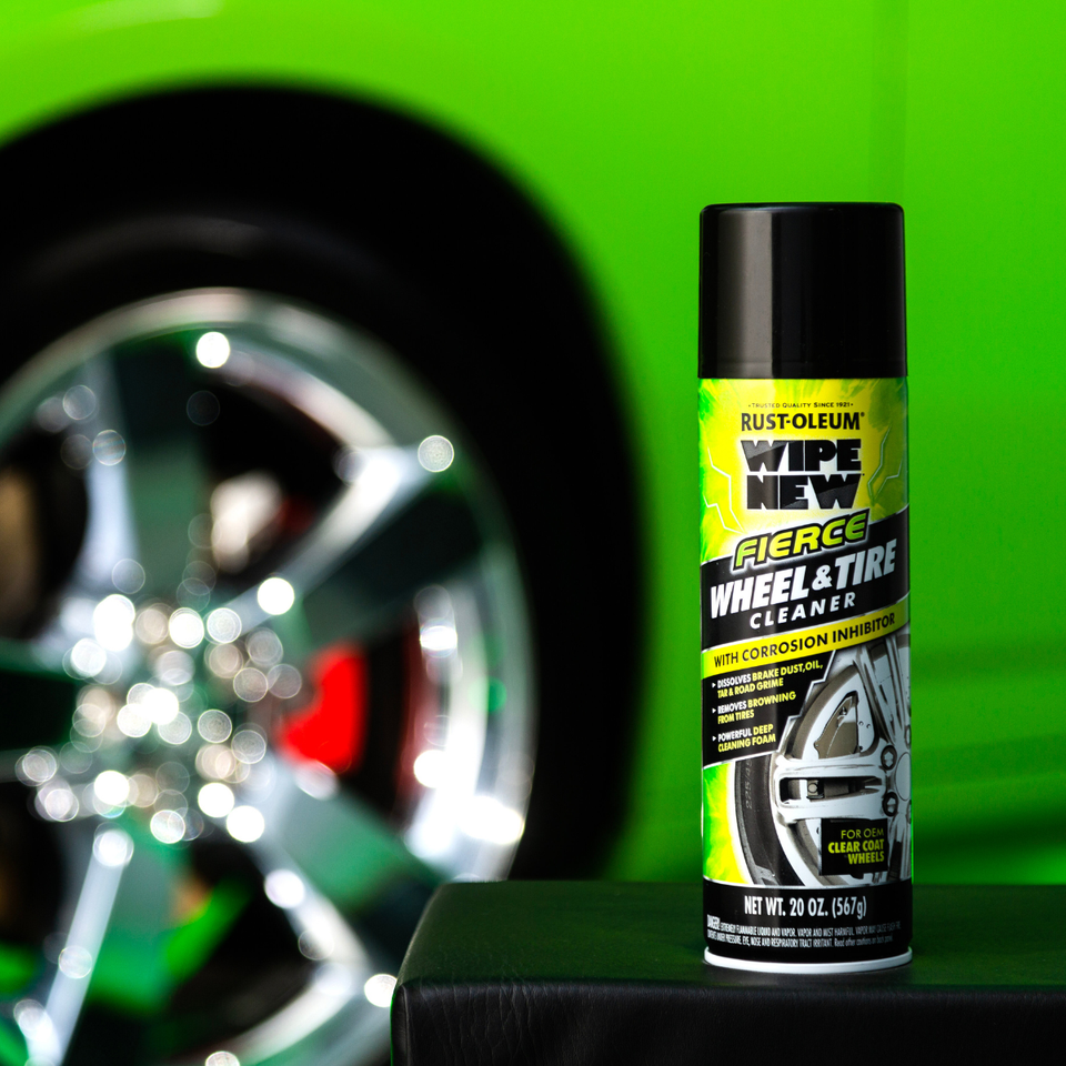 Fierce Wheel & Tire Cleaner - Rust-Oleum Wipe New