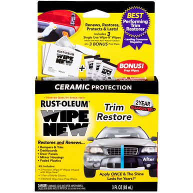 Trim Restore Kit - Rust-Oleum Wipe New