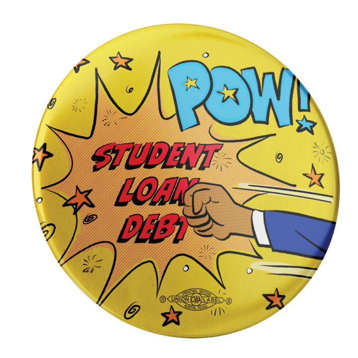 Comic Buttons Combo (2.25" Pin-Back Button -- Pack Of Three!) - Robert ...